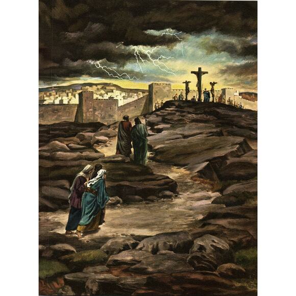 None and/or Unknown | Other | The Crucifixion Of Jesus Christ 95s Art ...